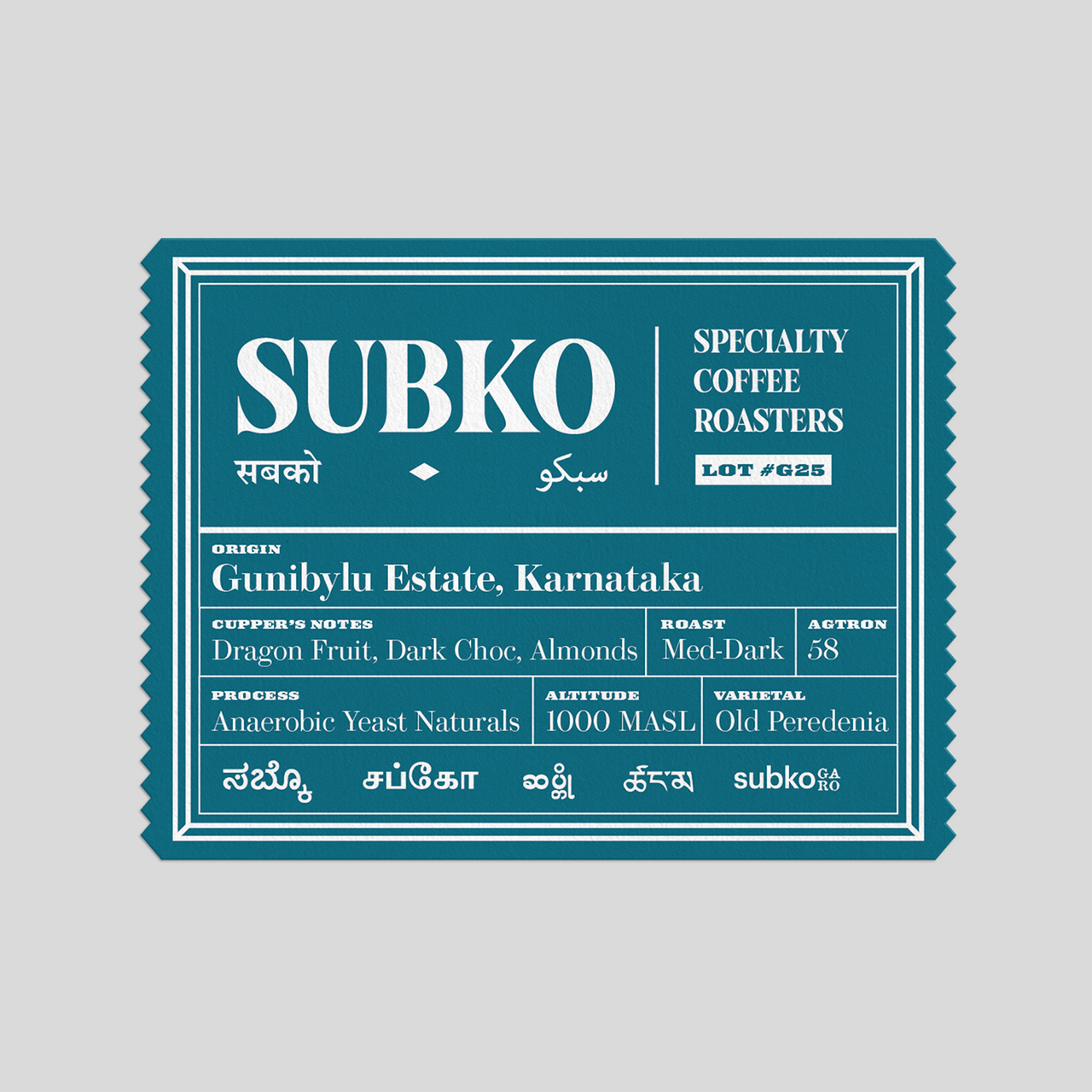 coffee – Subko Coffee Roasters (India)