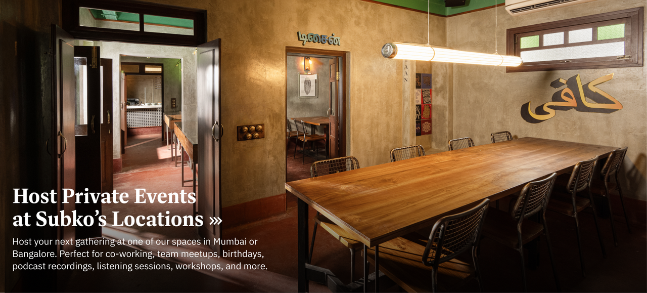 Subko Spaces – Subko Coffee Roasters (India)